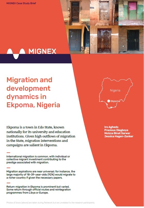Migration and development dynamics in Ekpoma, Nigeria | MIGNEX
