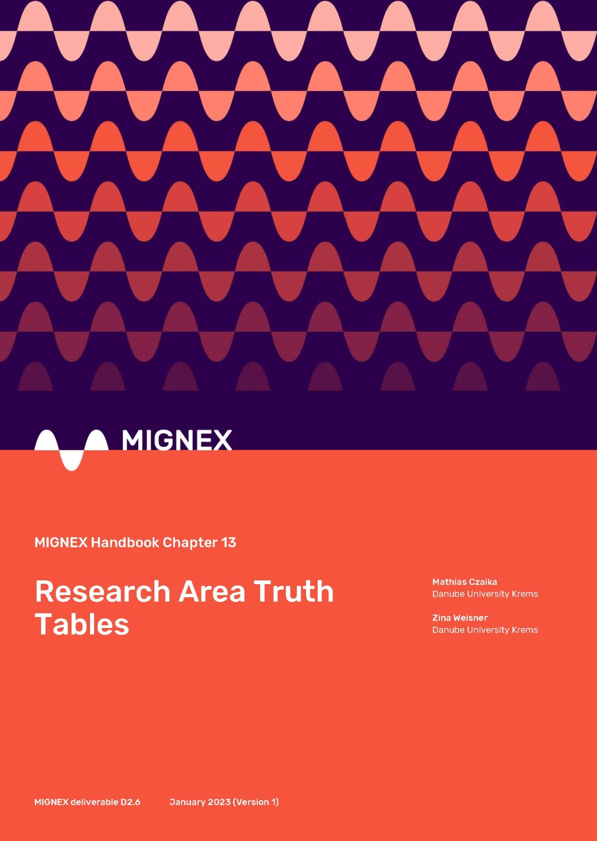 13: Research Area Truth Table | MIGNEX