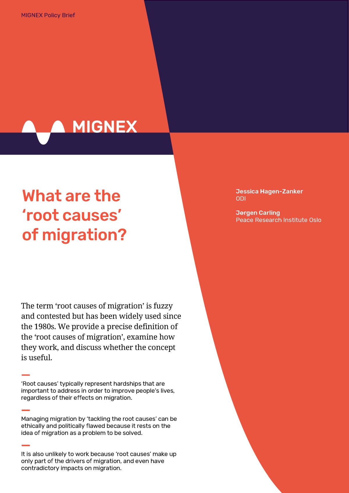 What are the ‘root causes’ of migration? | MIGNEX